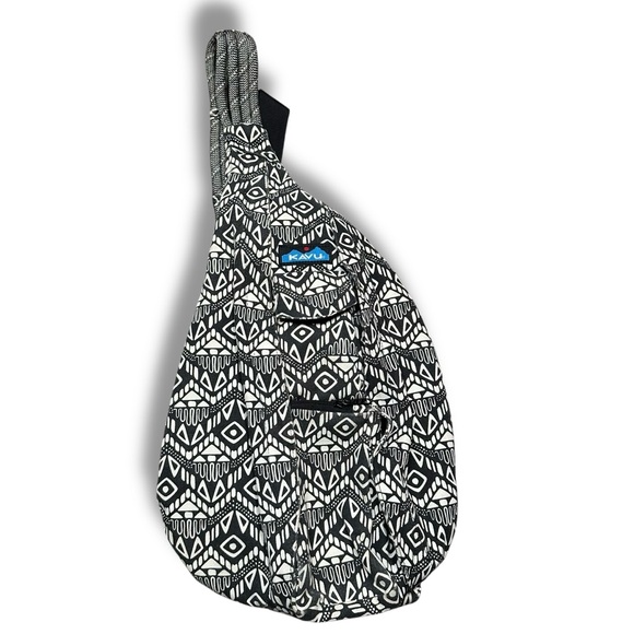 Kavu | Bags | Kaci Original Rope Bag Cotton Canvas Tribal Geometric ...